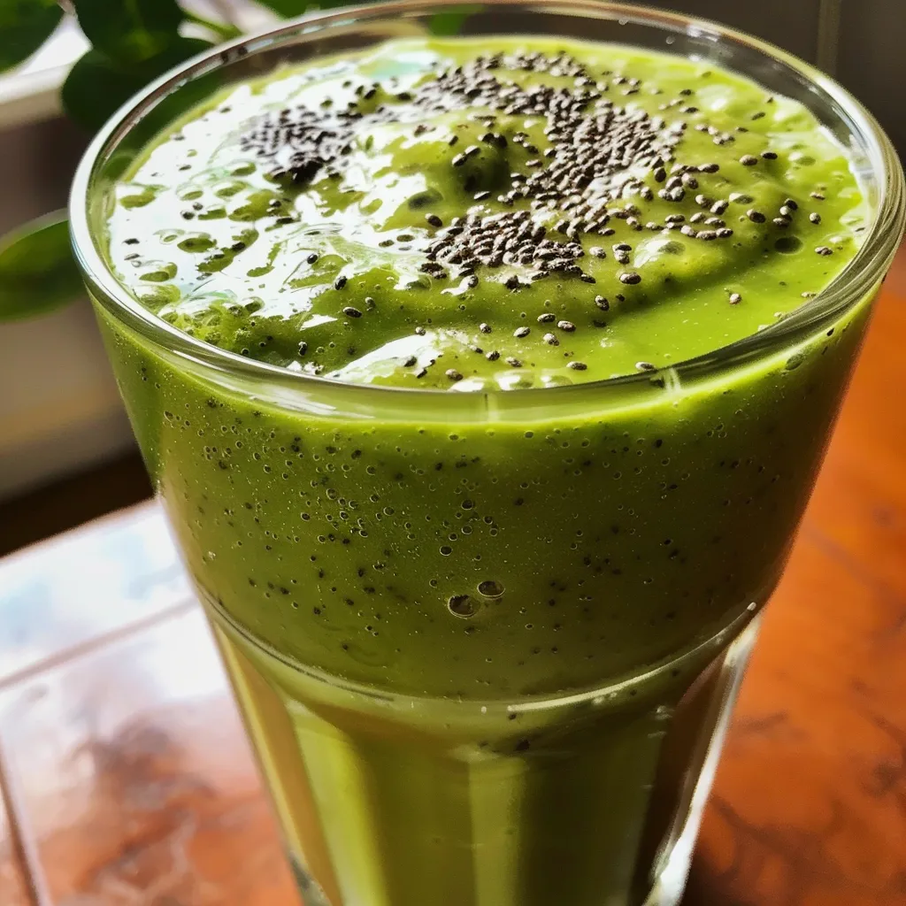 Smoothie Verde Detox com Espinafre e Abacaxi – Energize Seu Corpo!