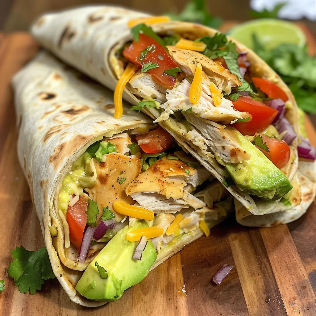 Wrap de Frango com Abacate: Uma Receita Irresistível e Prática